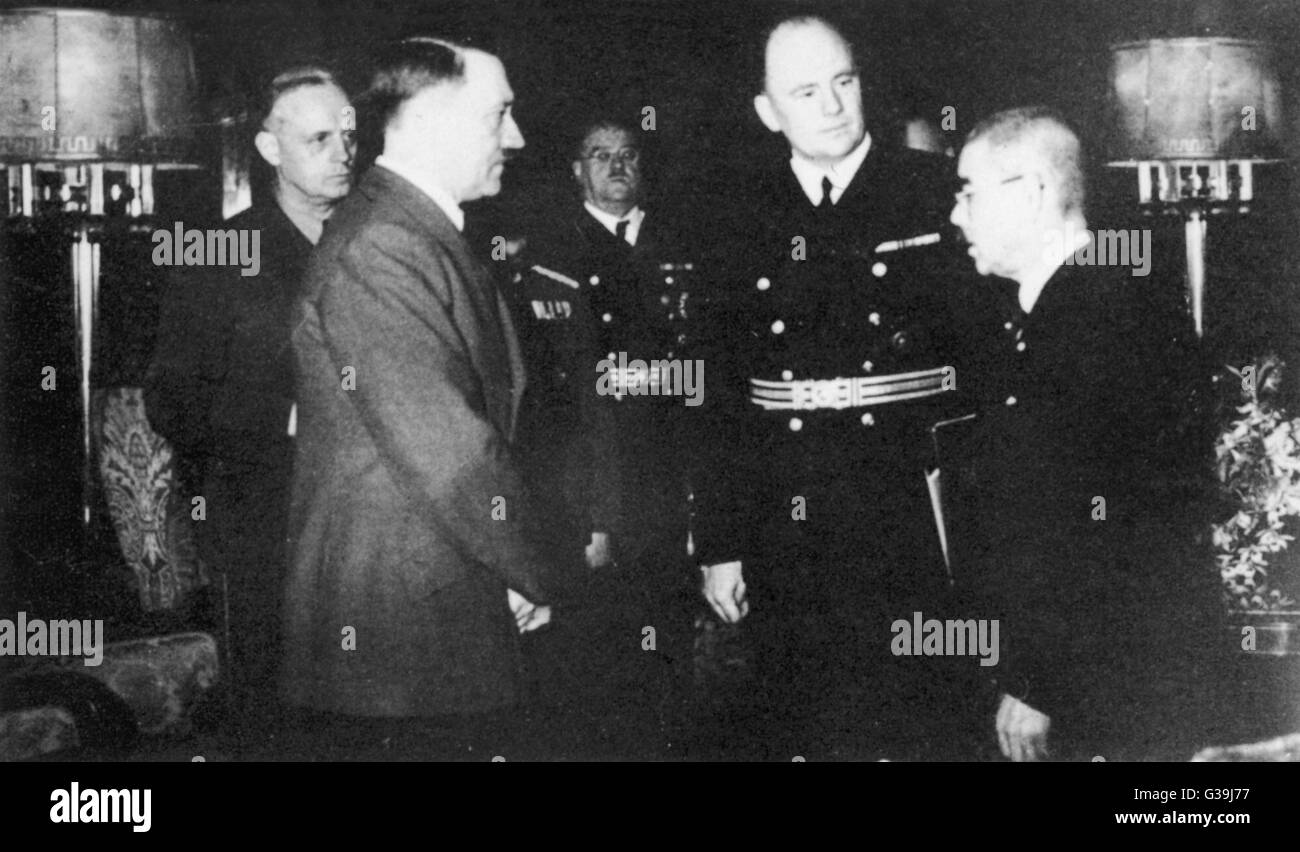 Matsuoka Adolf Hitler Meets The High Resolution Stock Photography and ...
