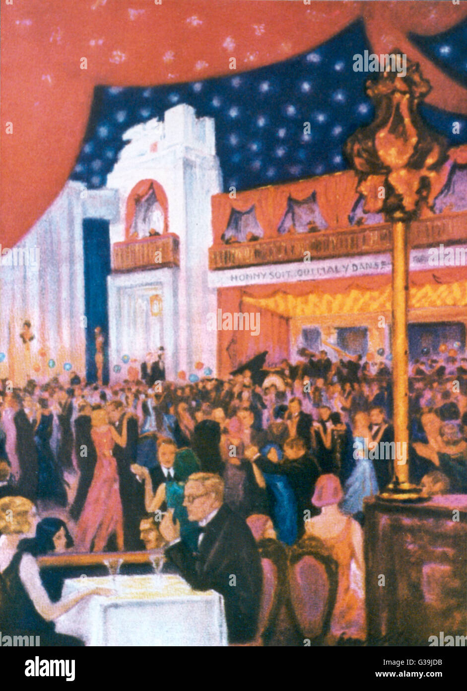 GERMAN DANCE HALL Stock Photo - Alamy