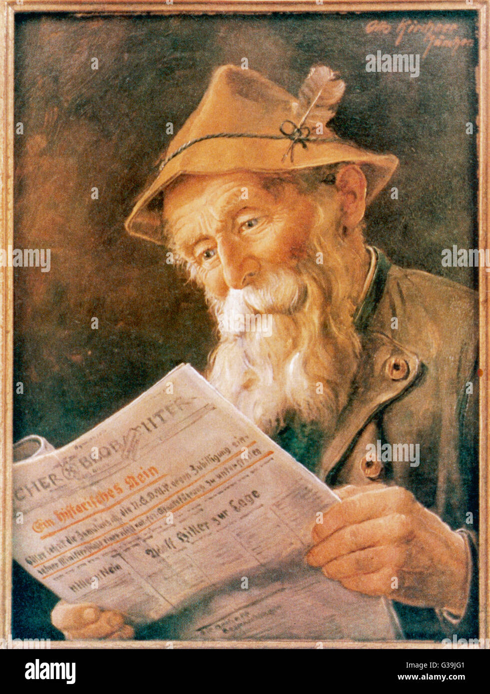 Old newspaper cover hi-res stock photography and images - Alamy