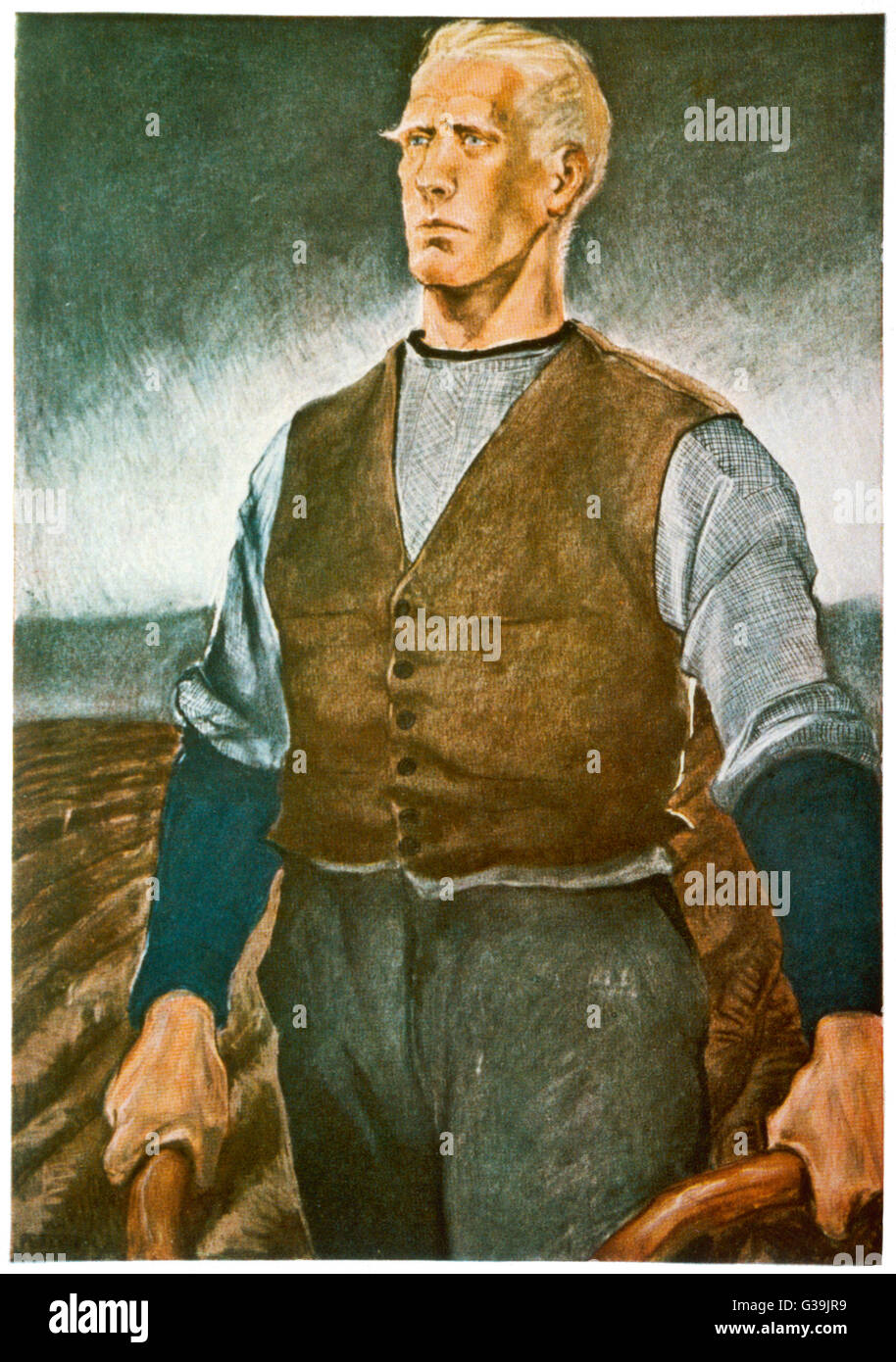 GERMAN PLOUGHMAN IDEAL Stock Photo - Alamy