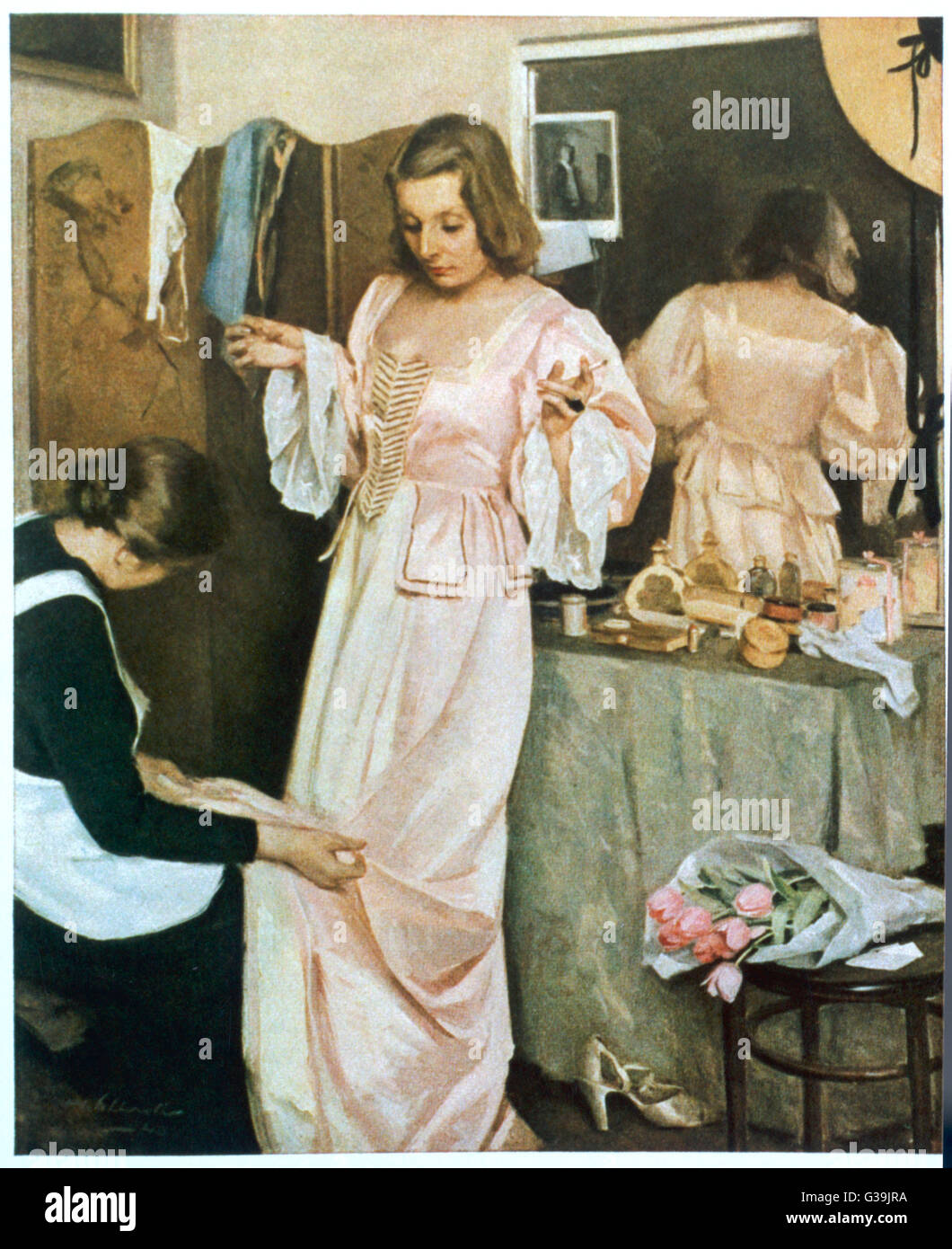 German servant hi-res stock photography and images - Alamy