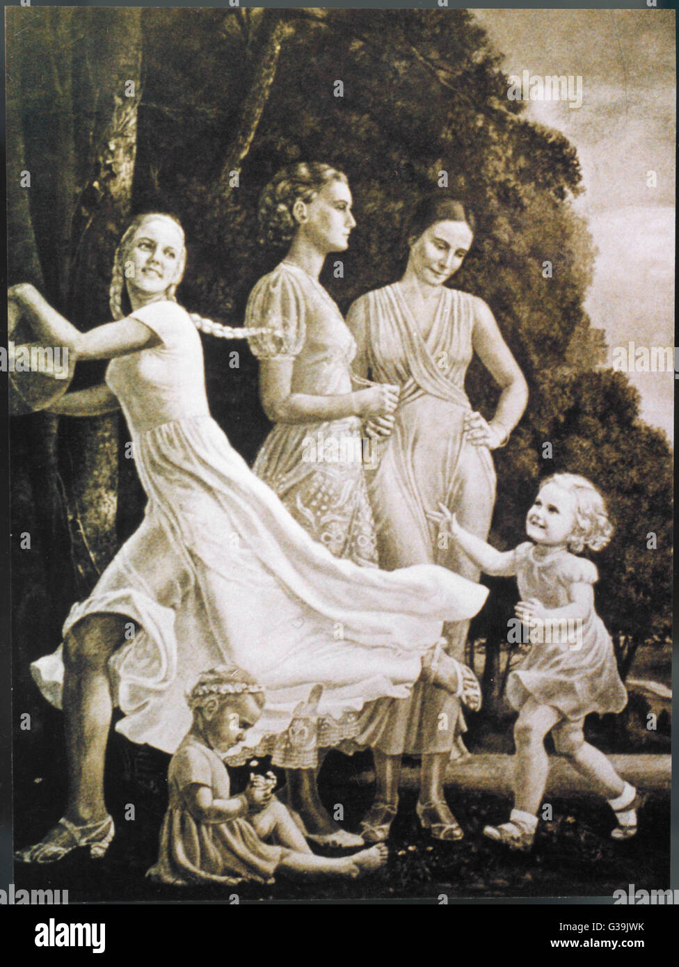 German aryan women hi-res stock photography and images - Alamy