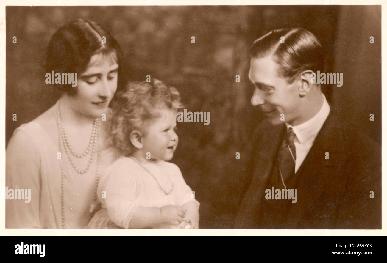King George VI - Wife circa 1929 Stock Photo - Alamy