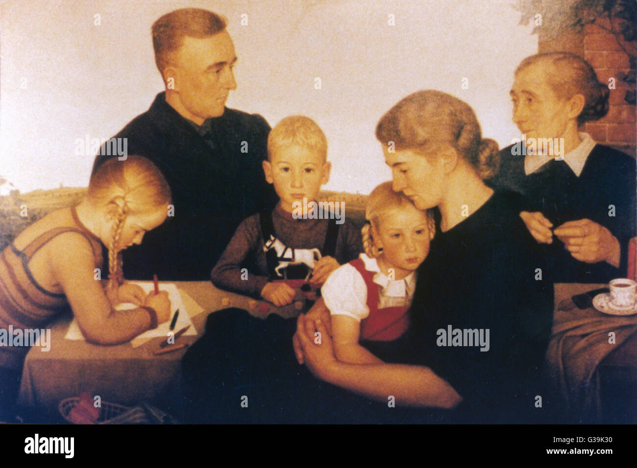 The perfect aryan family hi-res stock photography and images - Alamy