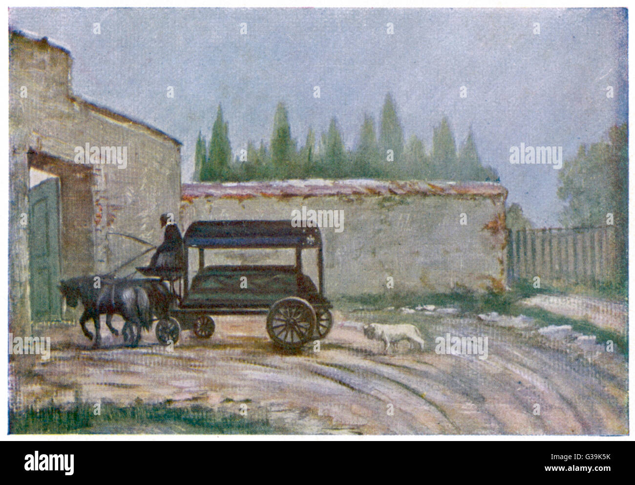 Mozarts lonely funeral hi-res stock photography and images - Alamy