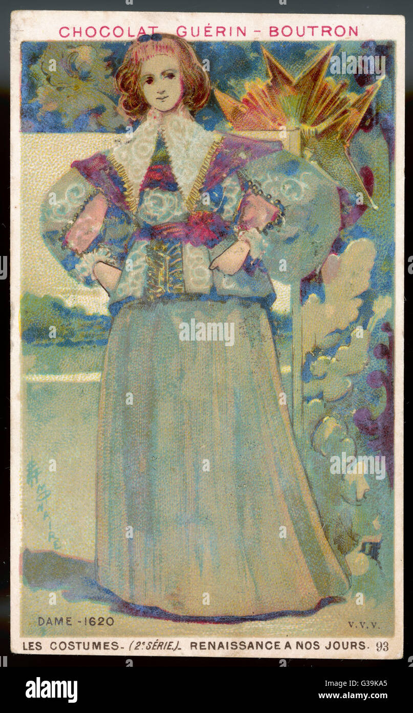 Costume - Women - 1620 Stock Photo - Alamy