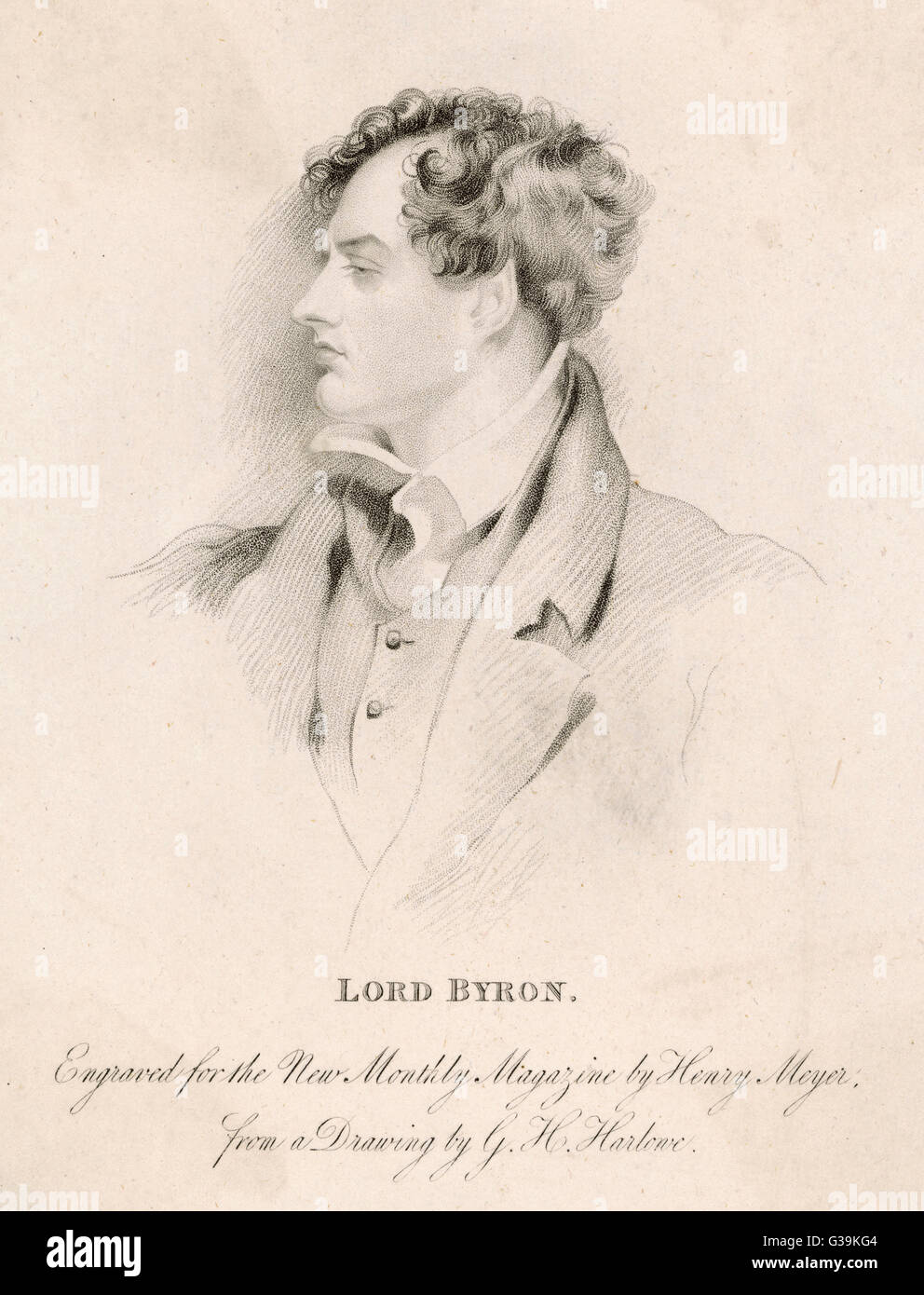 George gordon lord byron hi-res stock photography and images - Alamy
