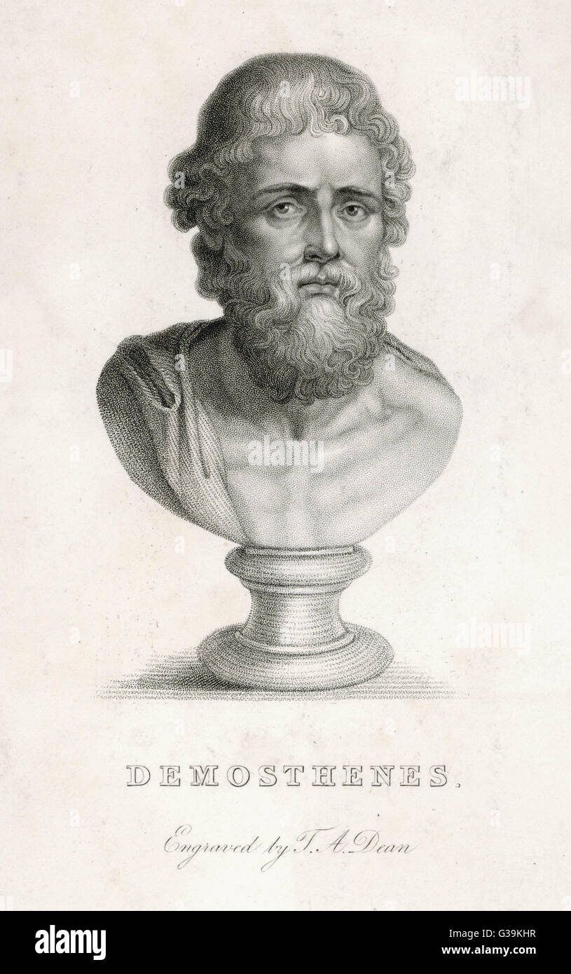 Demosthenes hi-res stock photography and images - Alamy