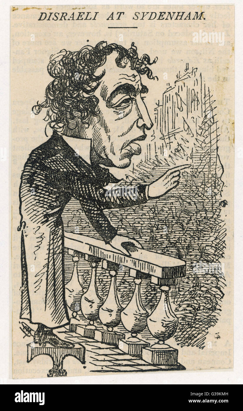 Benjamin Disraeli Speech High Resolution Stock Photography and Images ...
