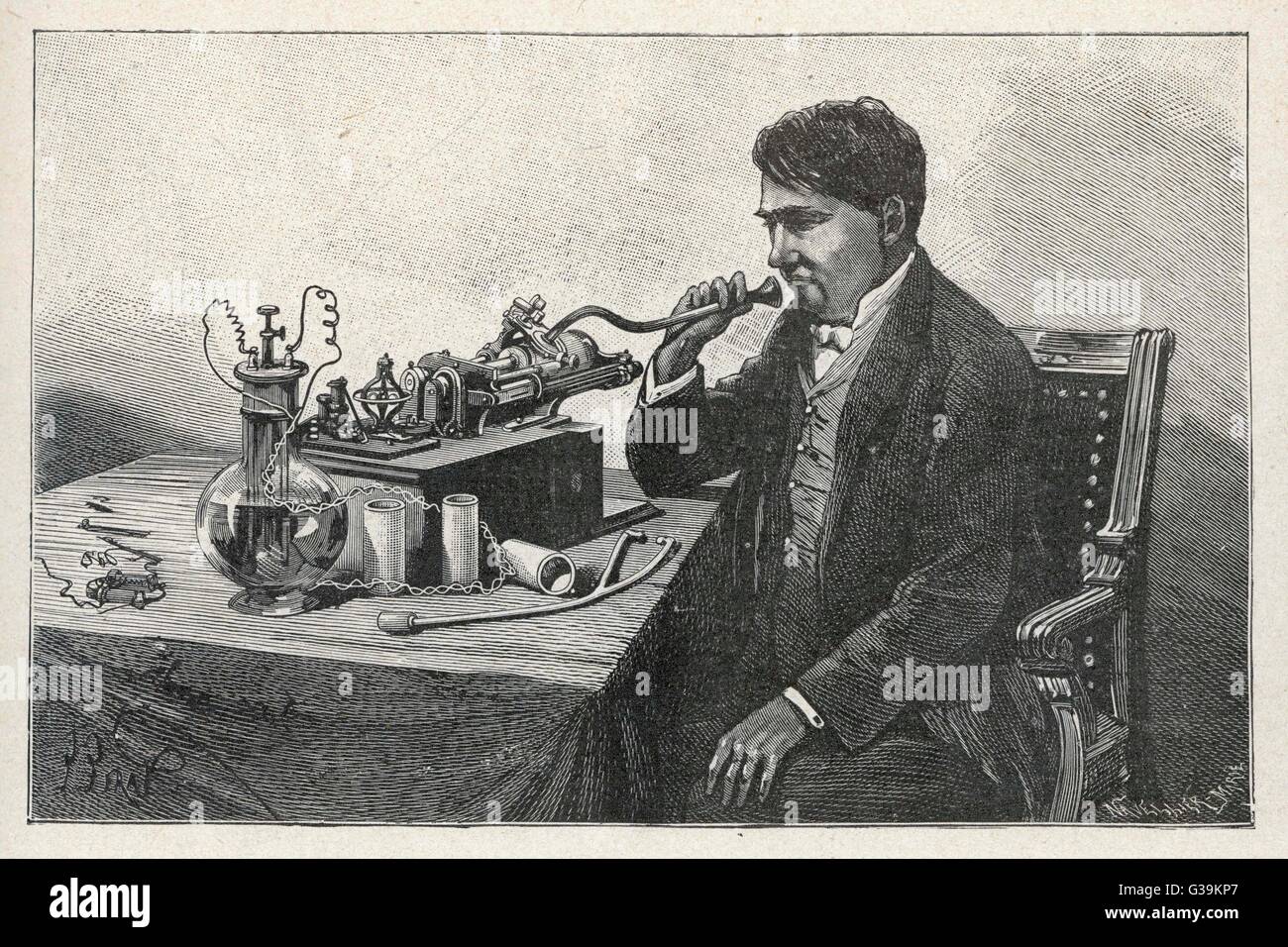 Thomas Alva Edison Date High Resolution Stock Photography and Images ...