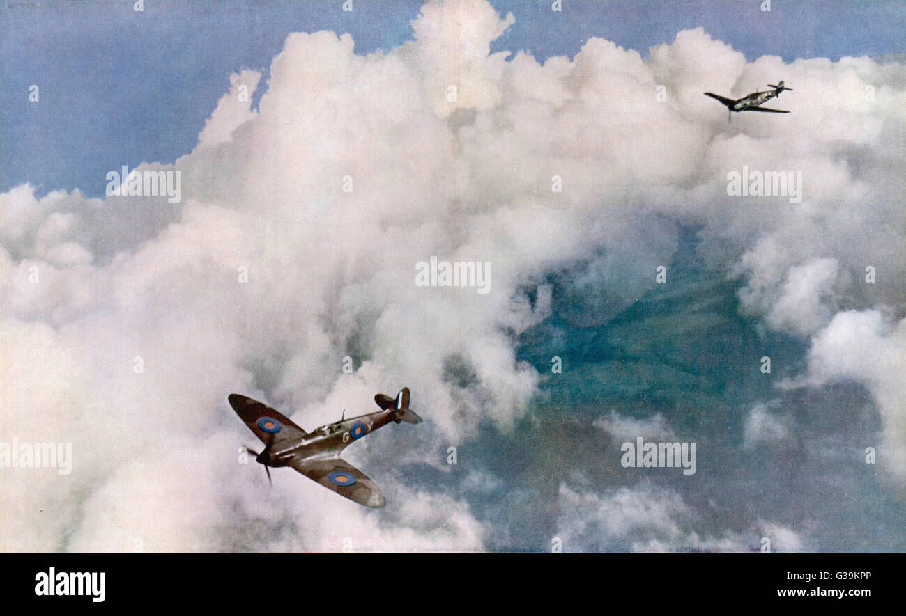 A world war two spitfire hi-res stock photography and images - Alamy