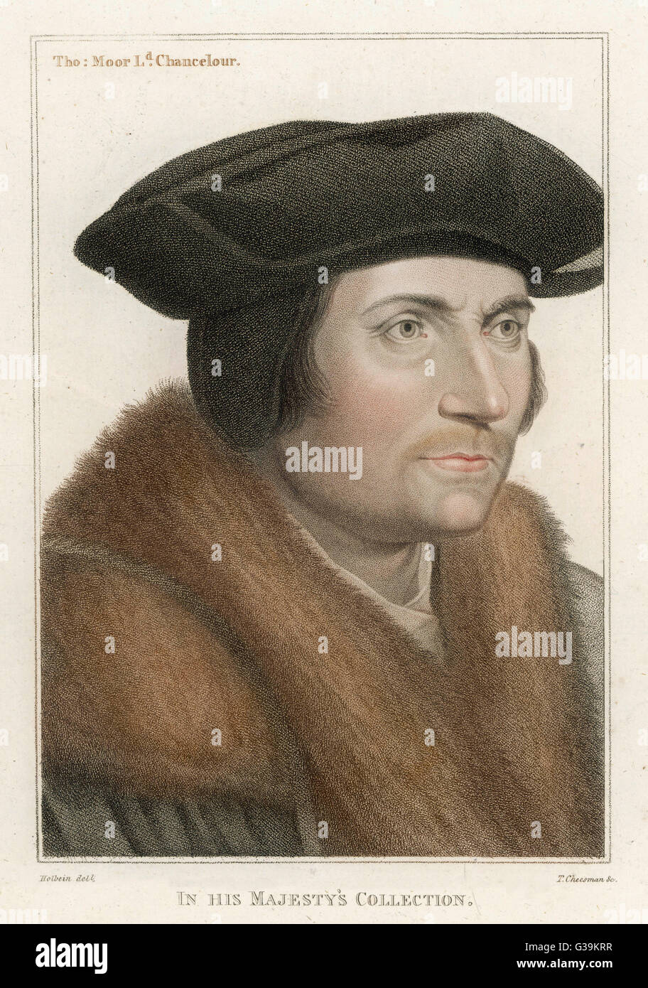 Thomas More 1478 1535 English Statesman High Resolution Stock ...
