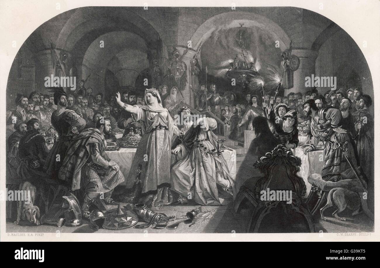 Macbeth scene hi-res stock photography and images - Alamy