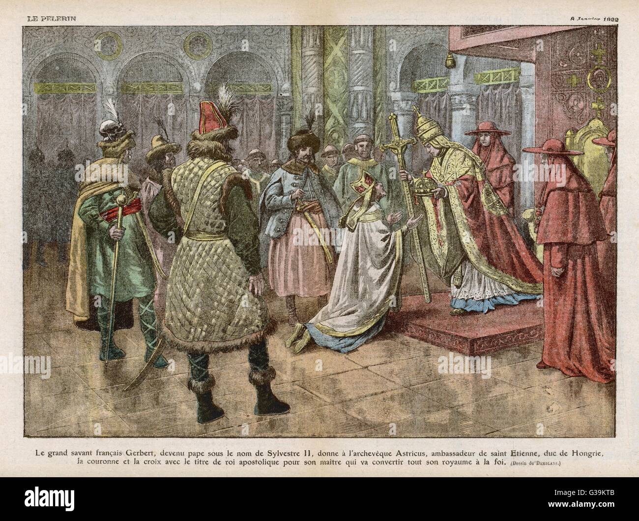 Istvan I (Saint Stephen), converts the Magyars to Christianity : his ...