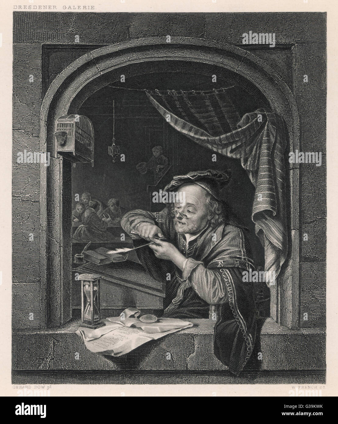 Dutch writing master hi-res stock photography and images - Alamy