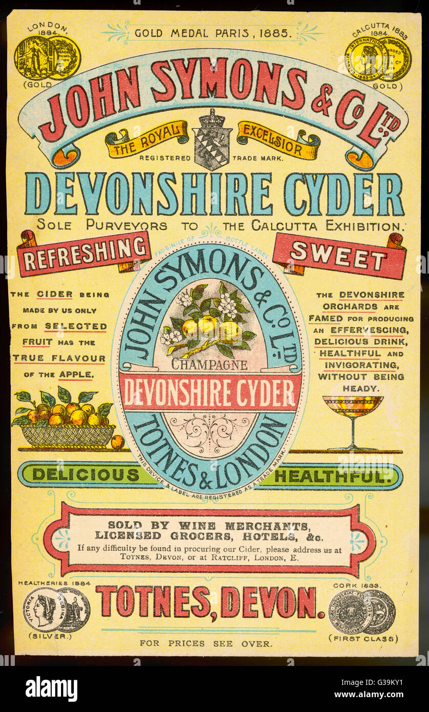1885 advertisement hi-res stock photography and images - Alamy