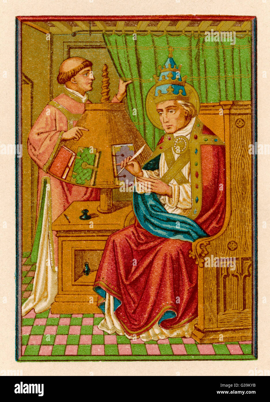 POPE GREGORIUS I Stock Photo - Alamy