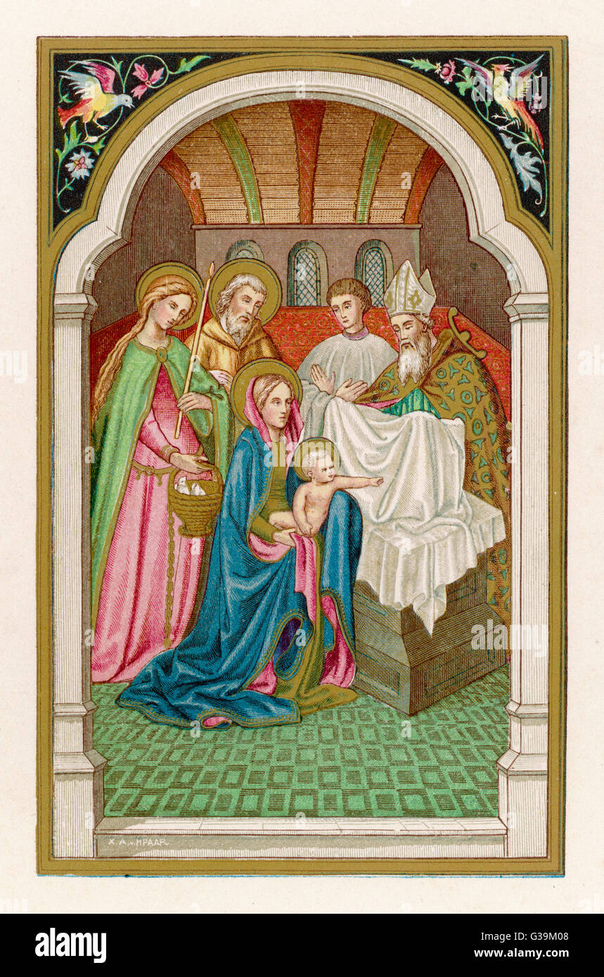 The birth of mary hi-res stock photography and images - Alamy