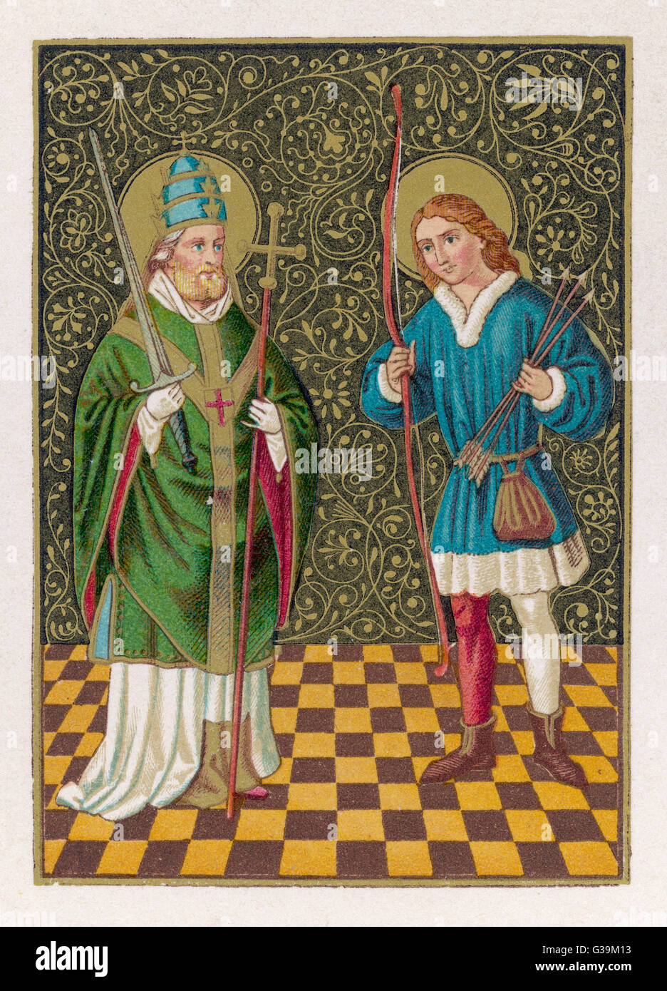 SAINT FABIANUS - POPE Stock Photo - Alamy