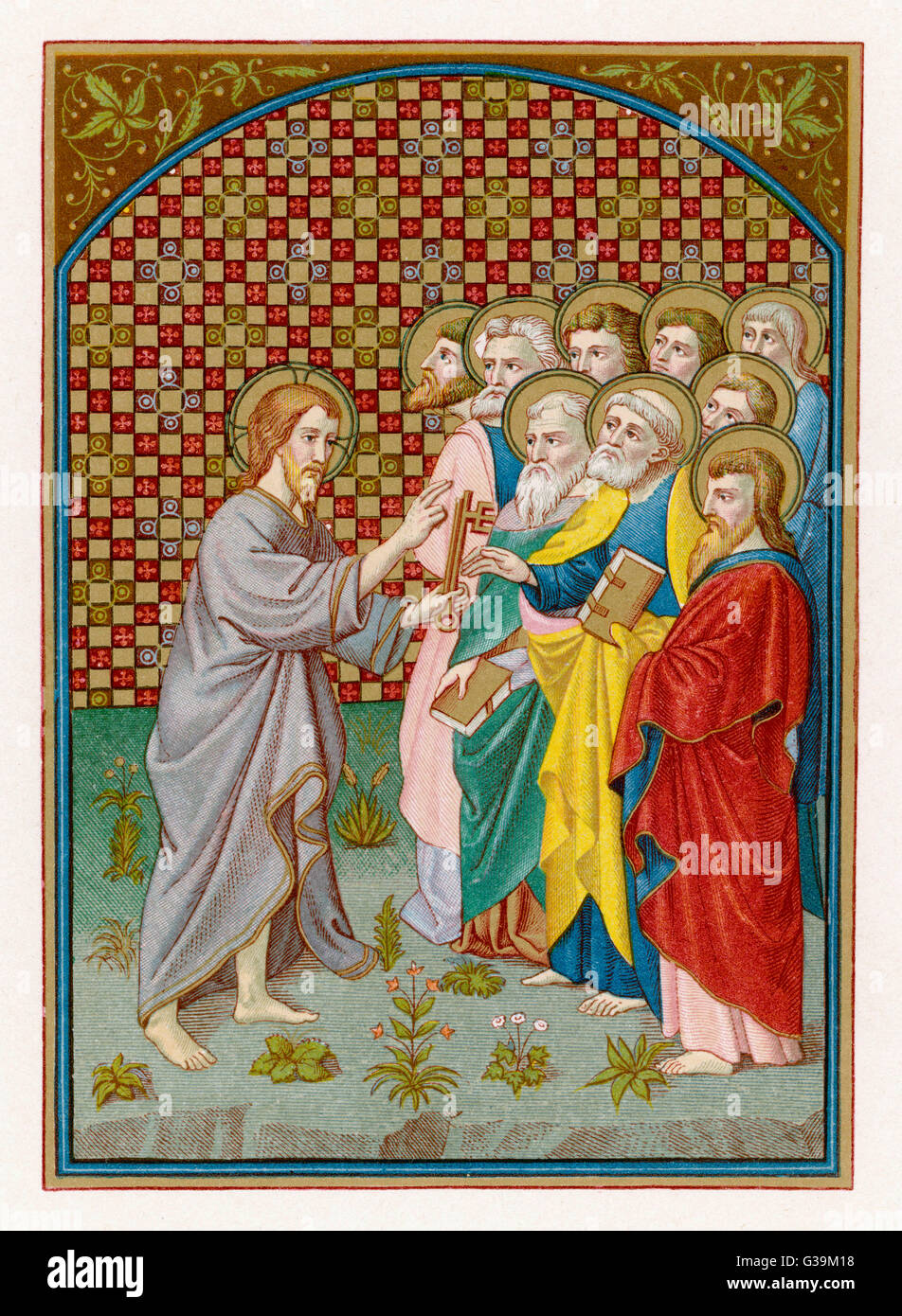 St peter with keys hi-res stock photography and images - Alamy