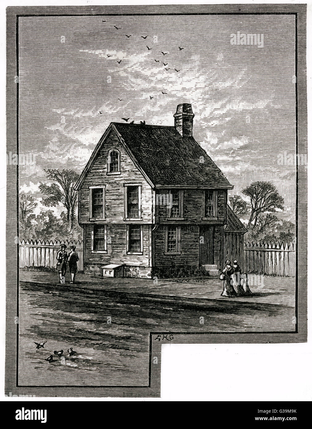 Benjamin franklin house hi-res stock photography and images - Alamy