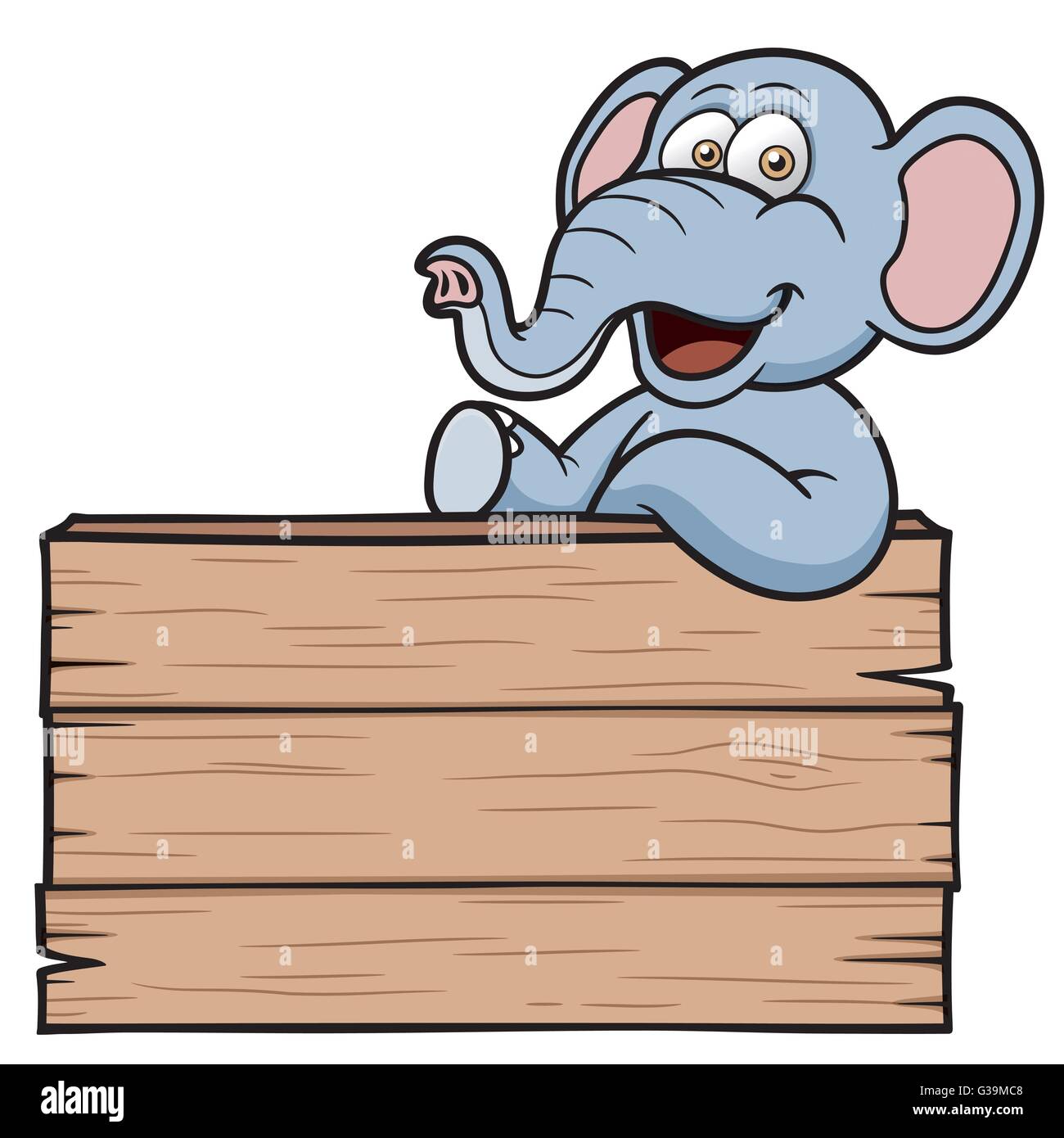 Elephant cartoon hi-res stock photography and images - Alamy
