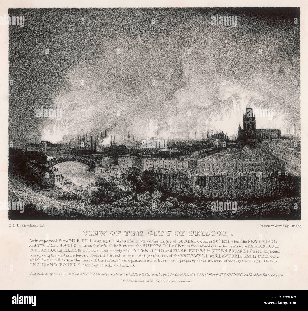 1831 bristol riot hi-res stock photography and images - Alamy