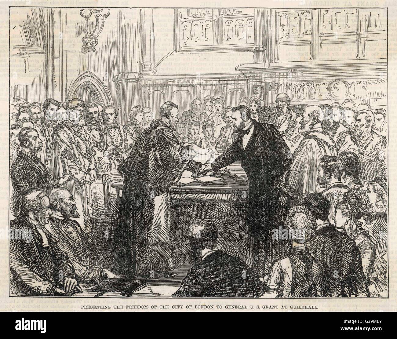 Freedom of the city of london ceremony hi-res stock photography and ...