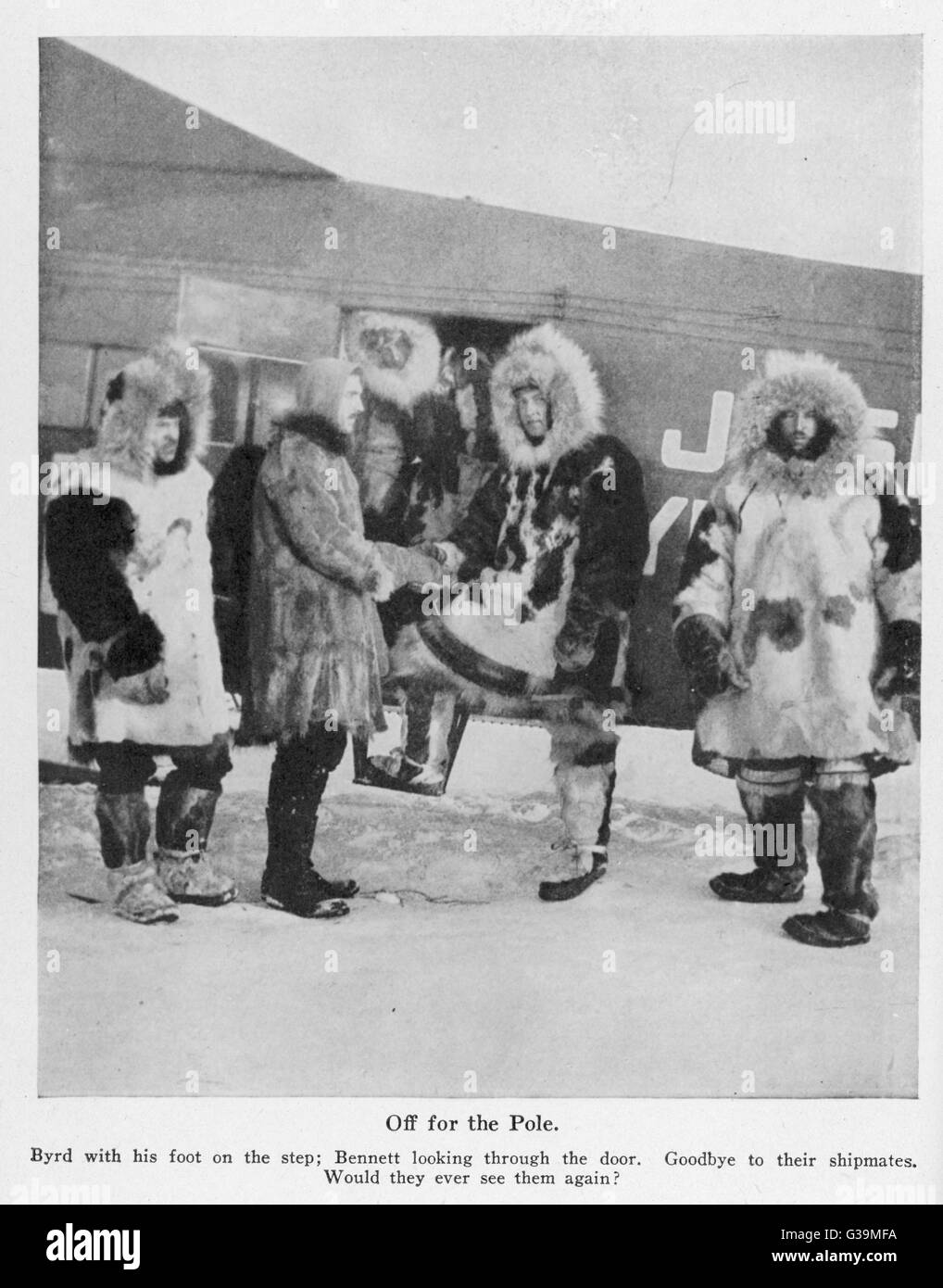 Richard Evelyn Byrd American admiral and aerial explorer ; depicted ...