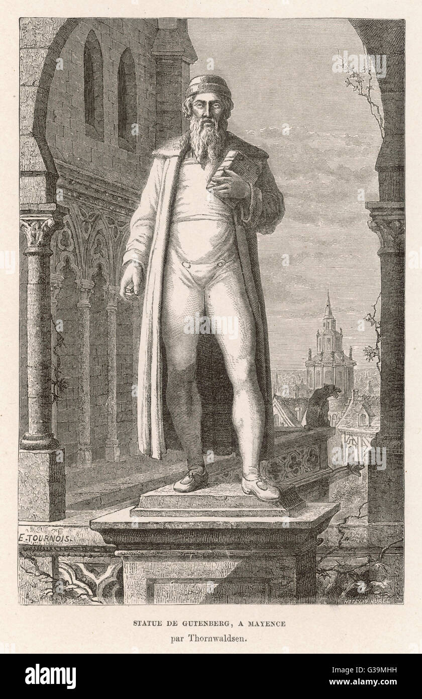 Johann gutenberg hi-res stock photography and images - Alamy