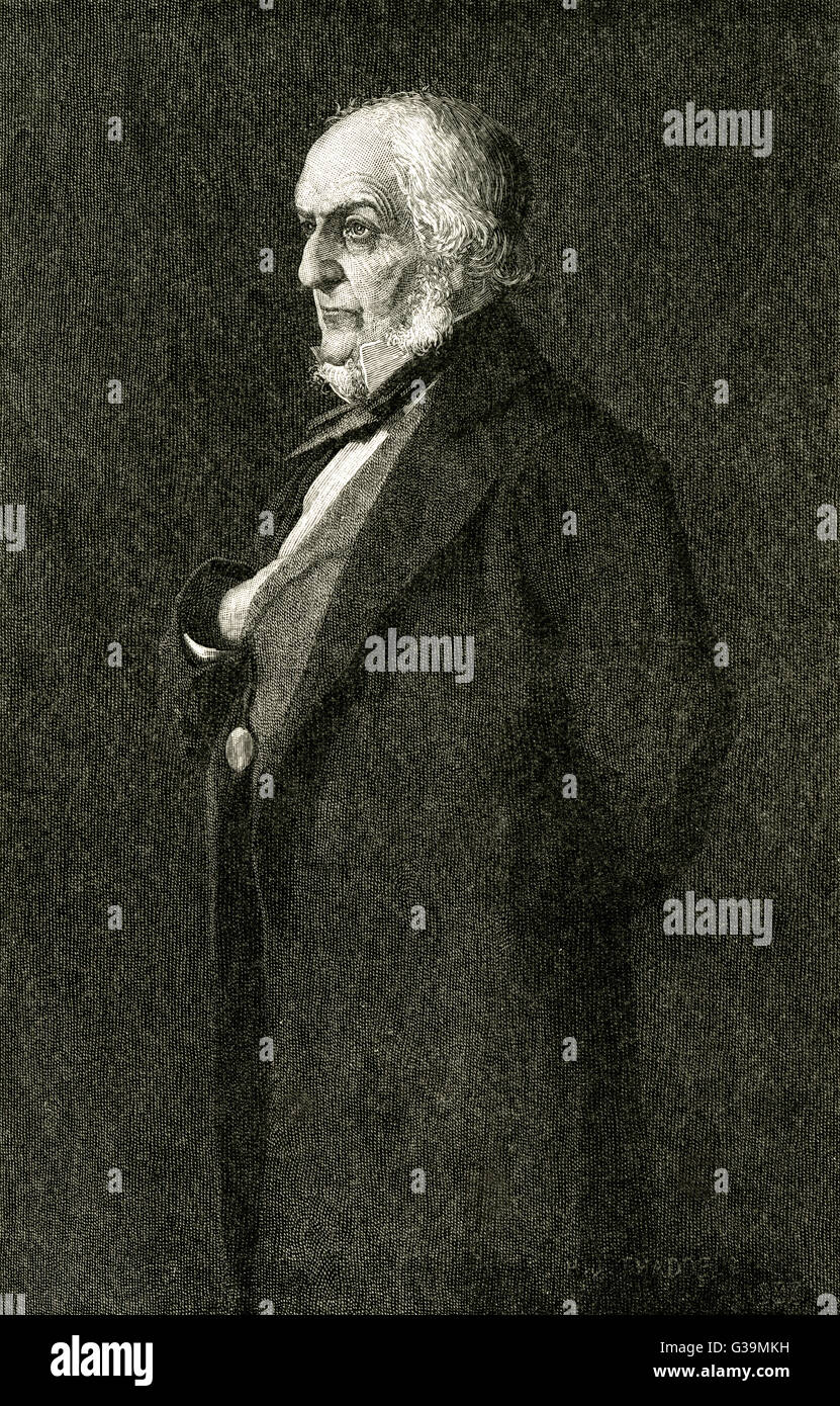 WILLIAM EWART GLADSTONE Stock Photo - Alamy