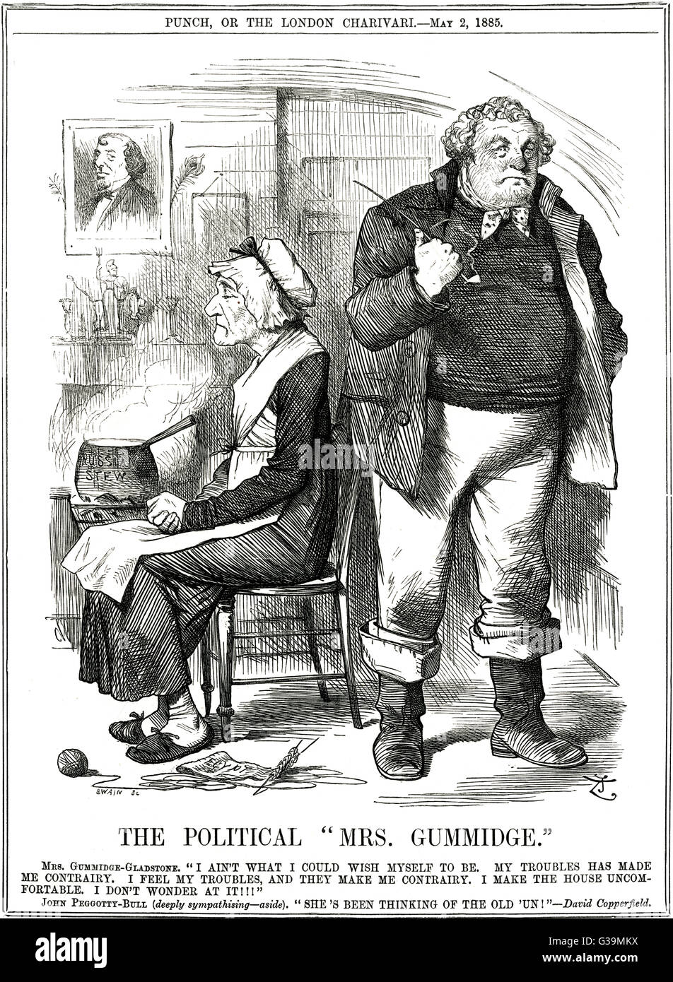 Old political cartoons hi-res stock photography and images - Alamy