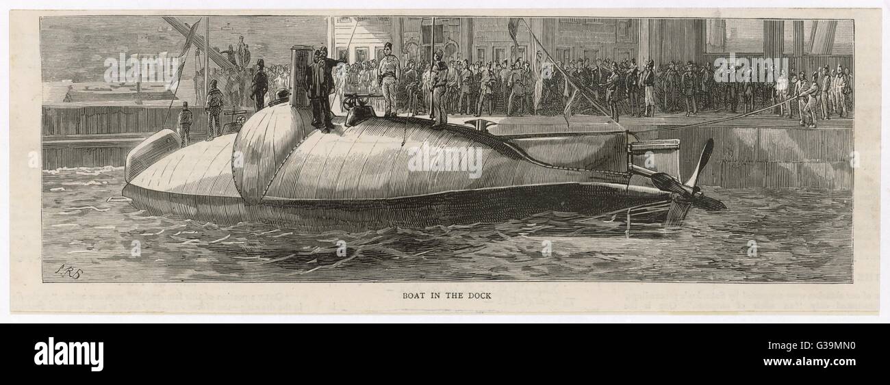 Submarines 1887 hi-res stock photography and images - Alamy