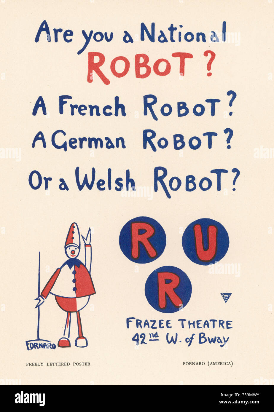 Capek r.u.r. hi-res stock photography and images - Alamy