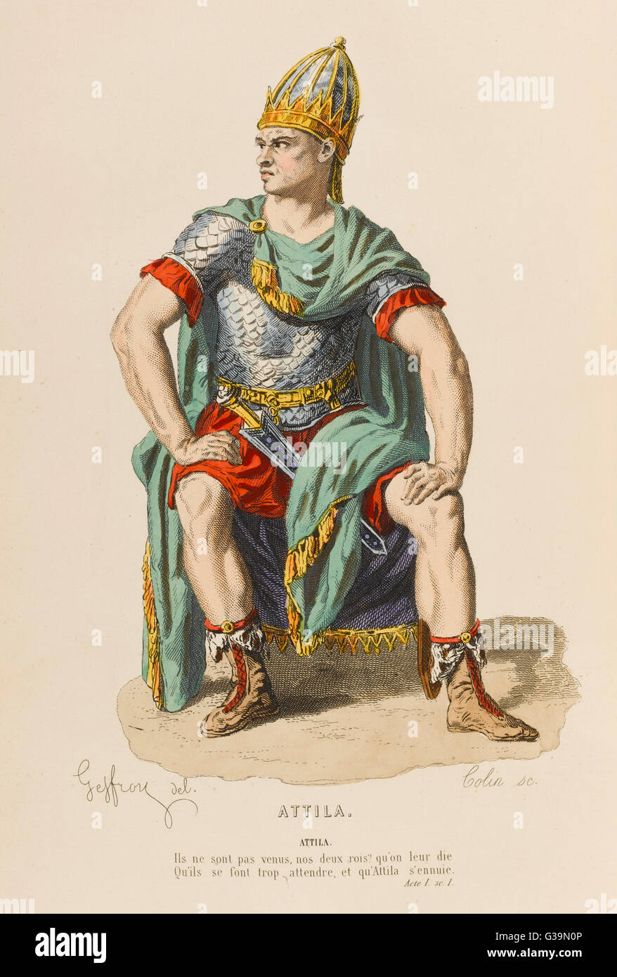 CORNEILLE / ATTILA Stock Photo - Alamy