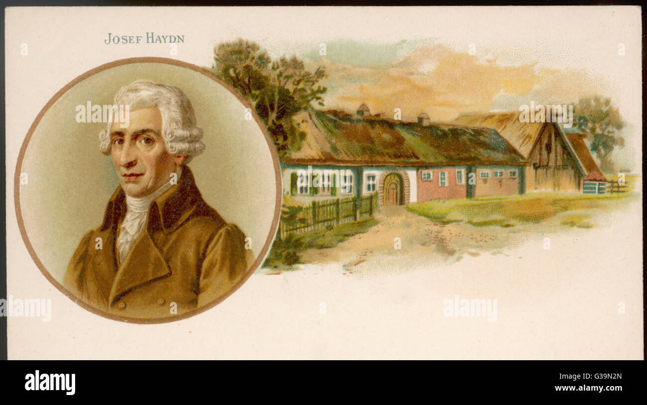 JOSEPH HAYDN BIRTHPLACE Stock Photo - Alamy