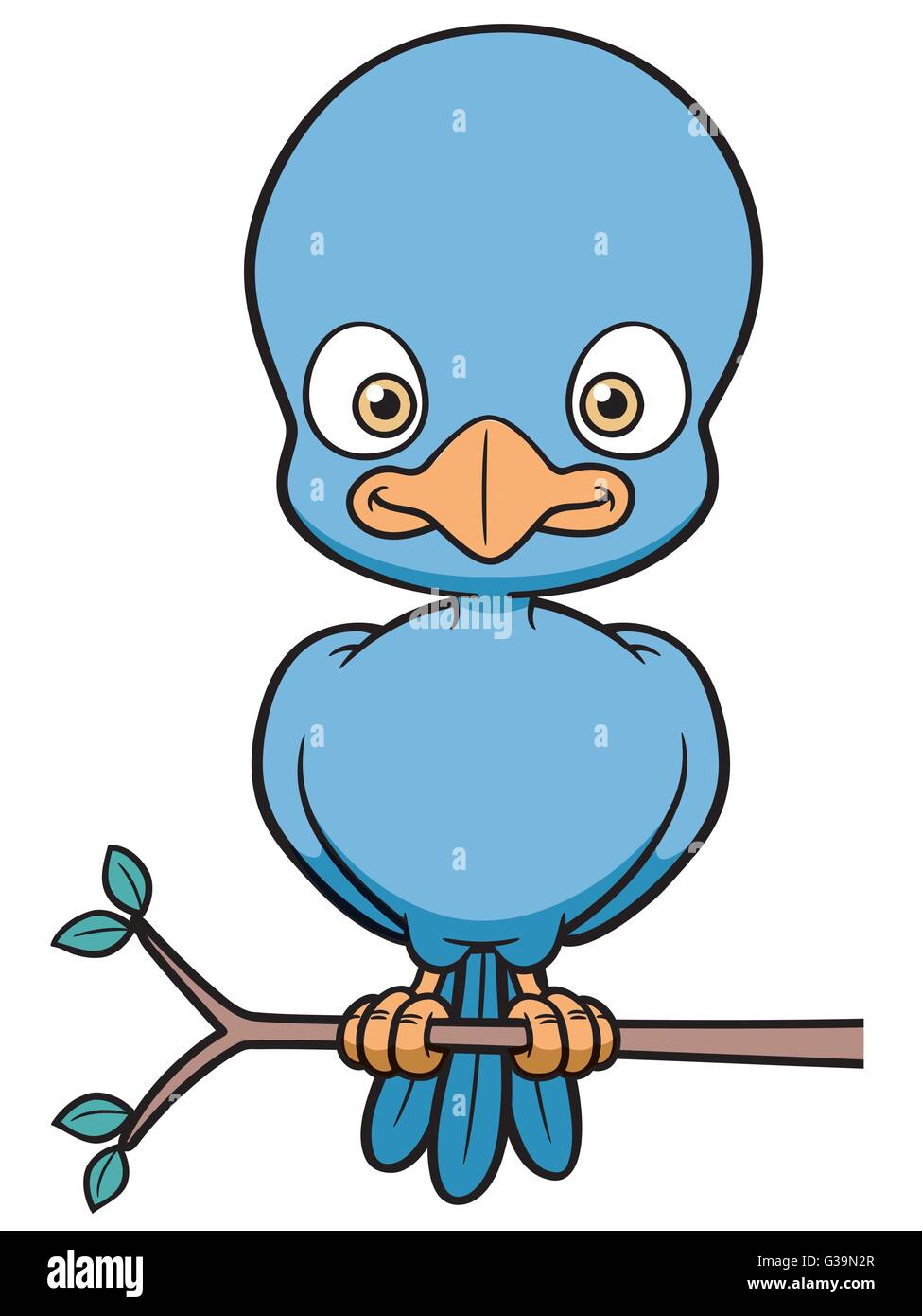 Vector illustration of Cartoon Bird Stock Vector Image & Art - Alamy