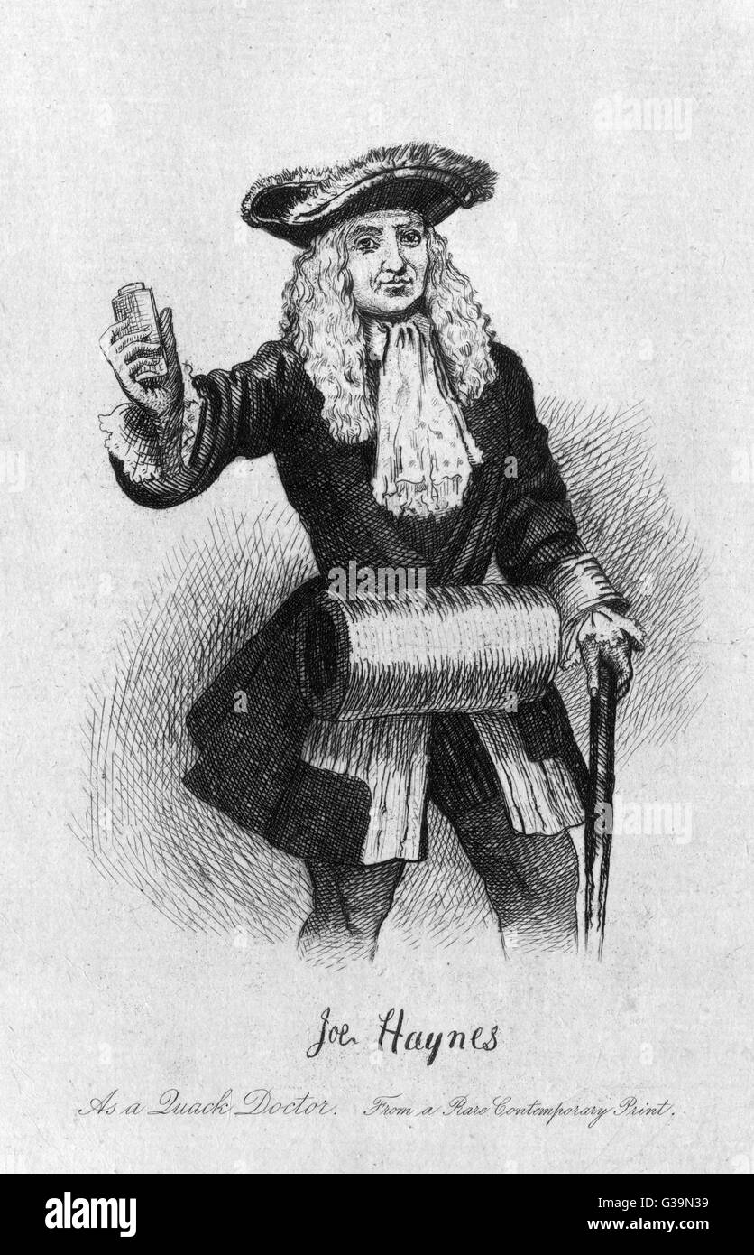 JOE HAYNES/QUACK DOCTOR Stock Photo - Alamy