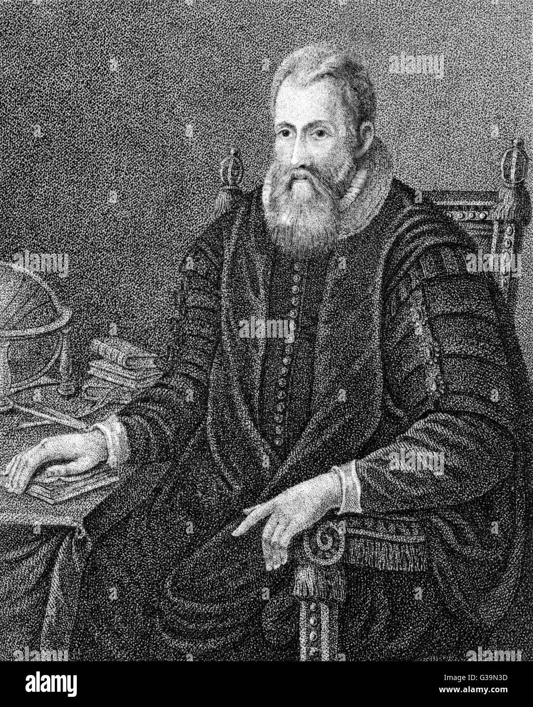 John Napier Blank John Napier Of Merchiston Hi Res Stock Photography