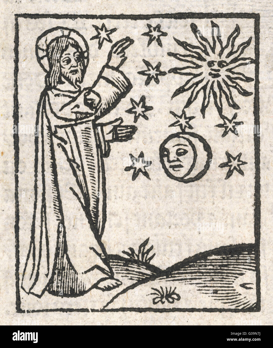 4th DAY OF THE CREATION Stock Photo - Alamy