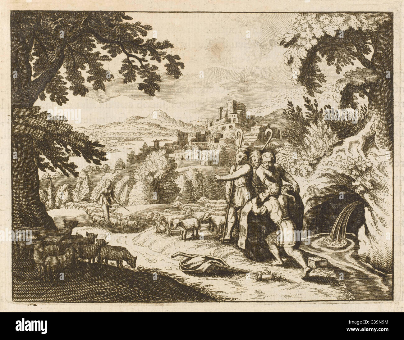 Jacob laban bible hi-res stock photography and images - Alamy