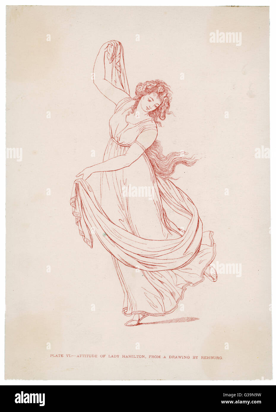 Emma hamilton attitudes hi-res stock photography and images - Alamy