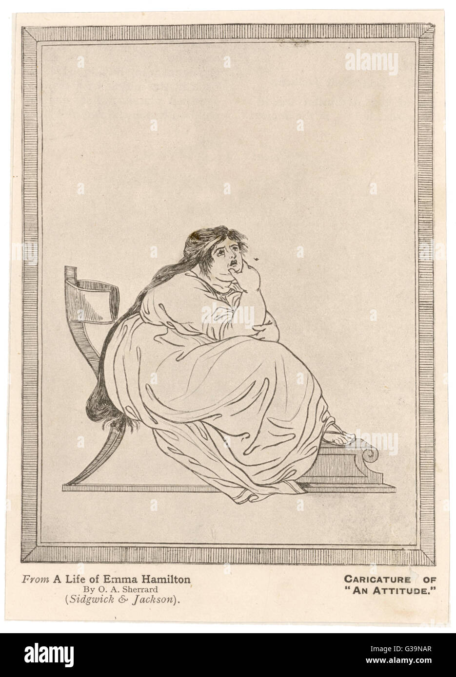 Lady emma hamilton hi-res stock photography and images - Alamy