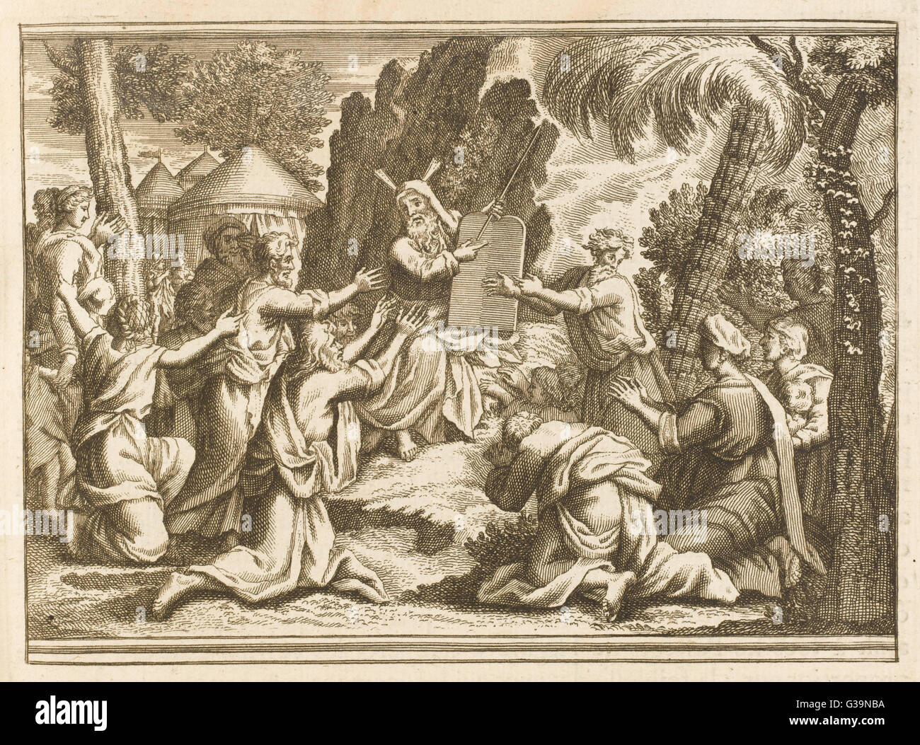 Moses anger hi-res stock photography and images - Alamy