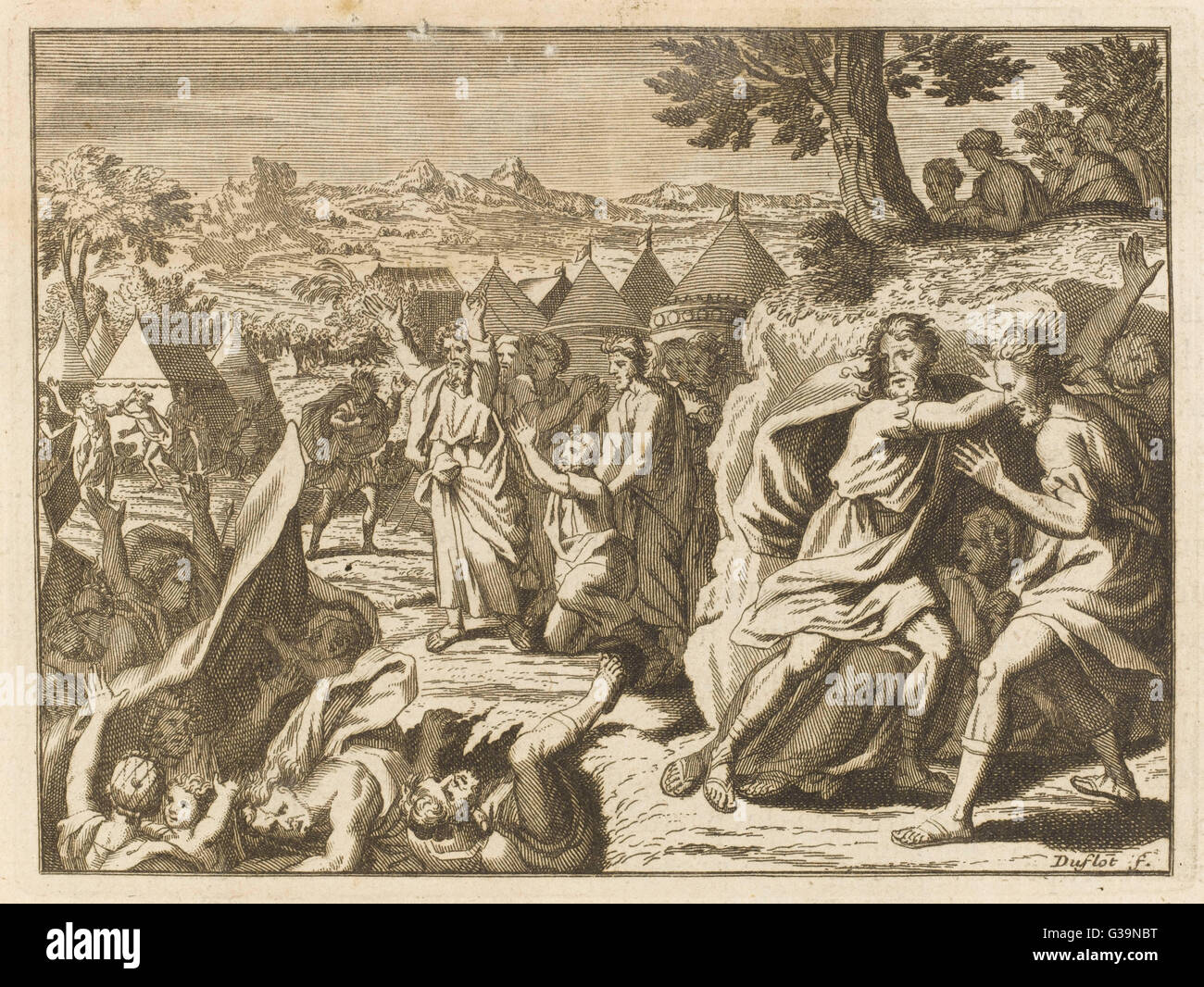 Korah swallowed up hi-res stock photography and images - Alamy