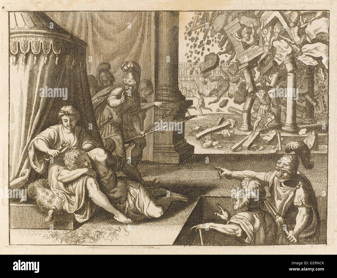 Samson temple hi-res stock photography and images - Alamy