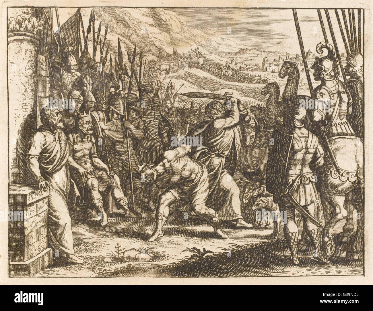 Samuel killed agag hi-res stock photography and images - Alamy