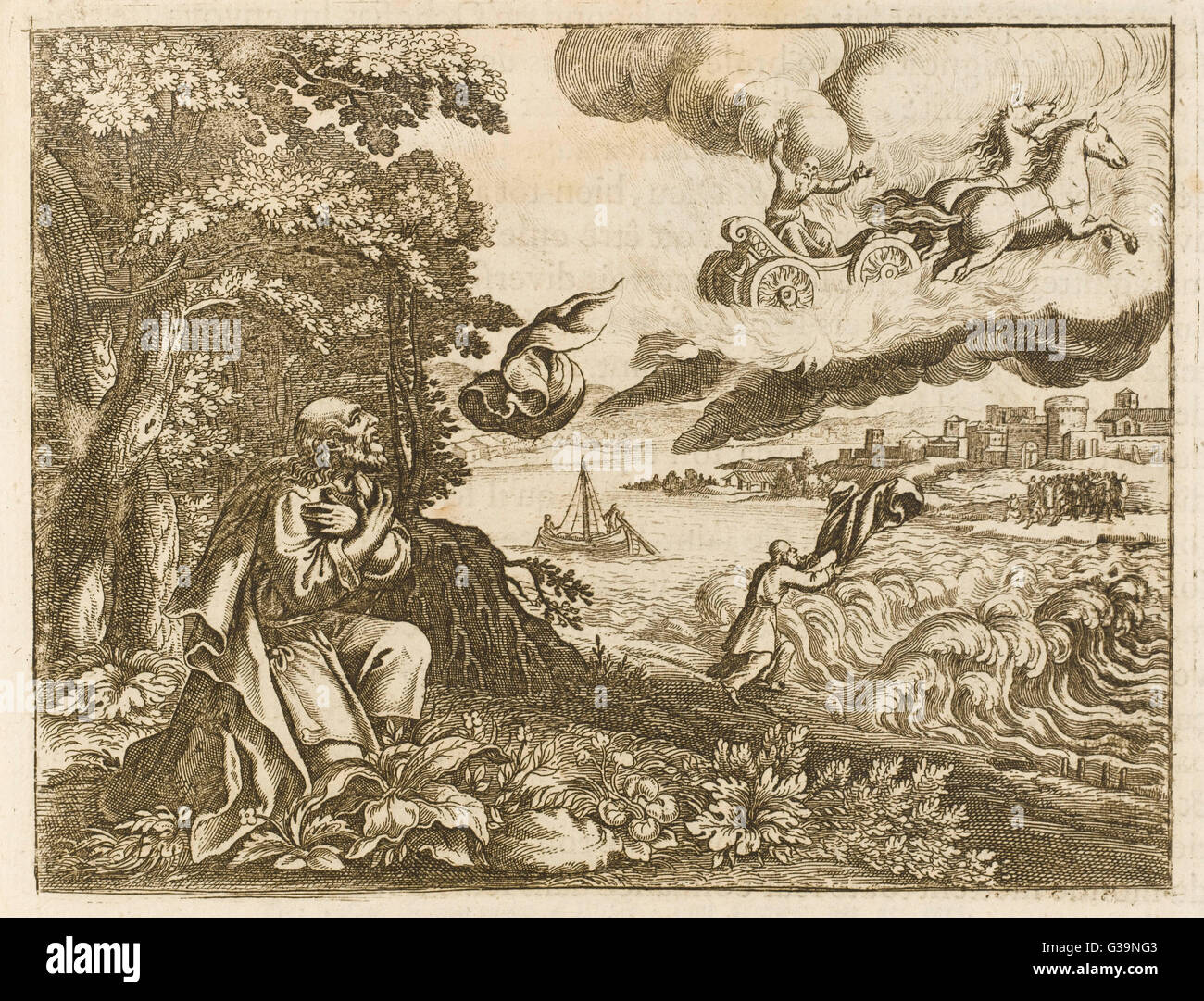 Elijah chariot of fire hi-res stock photography and images - Alamy