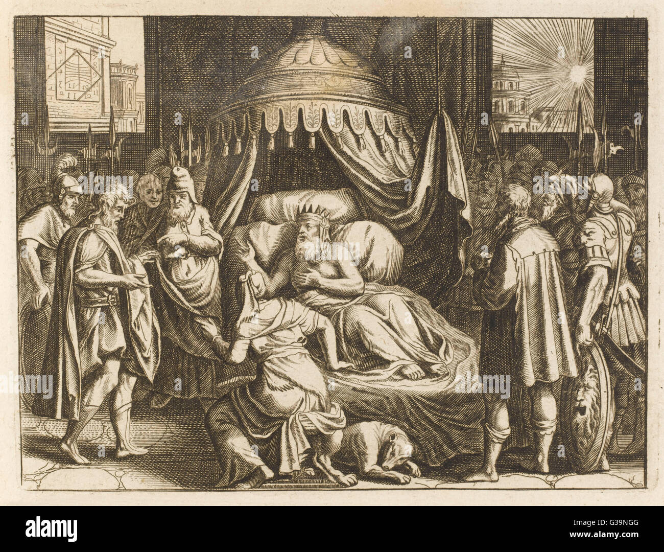 ISAIAH AND HEZEKIAH Stock Photo - Alamy