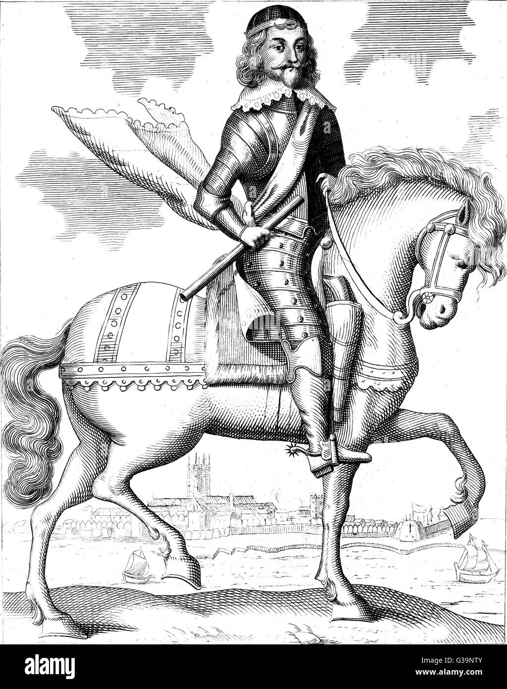 SIR JOHN HOTHAM RIDING 2 Stock Photo - Alamy